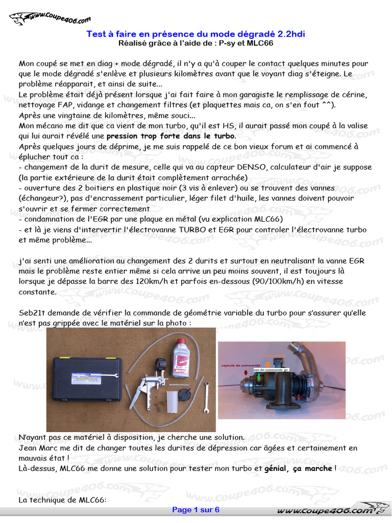 Anomalie Du Dispositif Antipollution Sans Dysfonctionnement Important