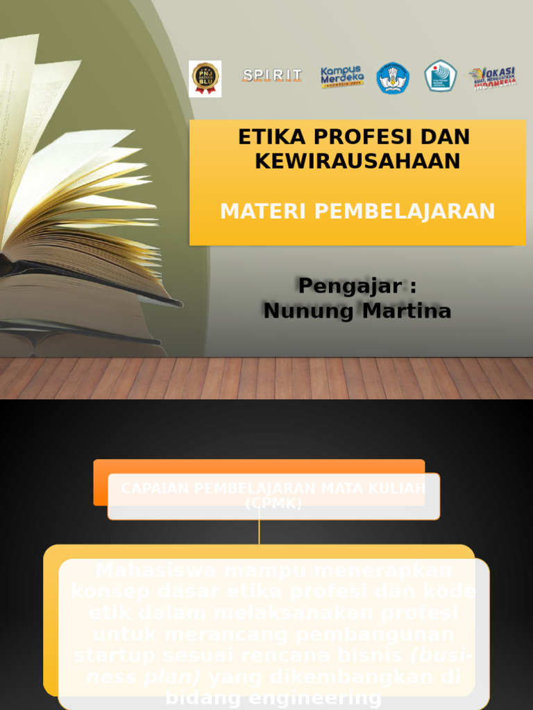 Materi Etika Profesi Dan Kewirausahaan | PDF