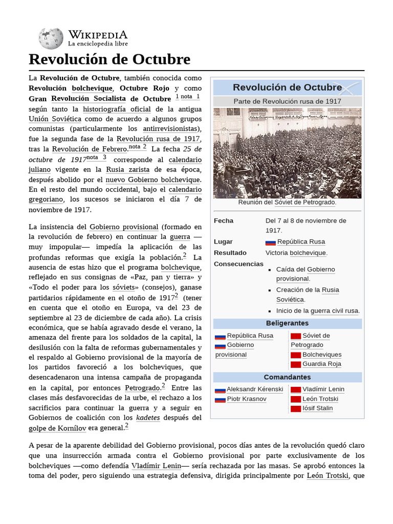 Revolución_de_Octubre | PDF