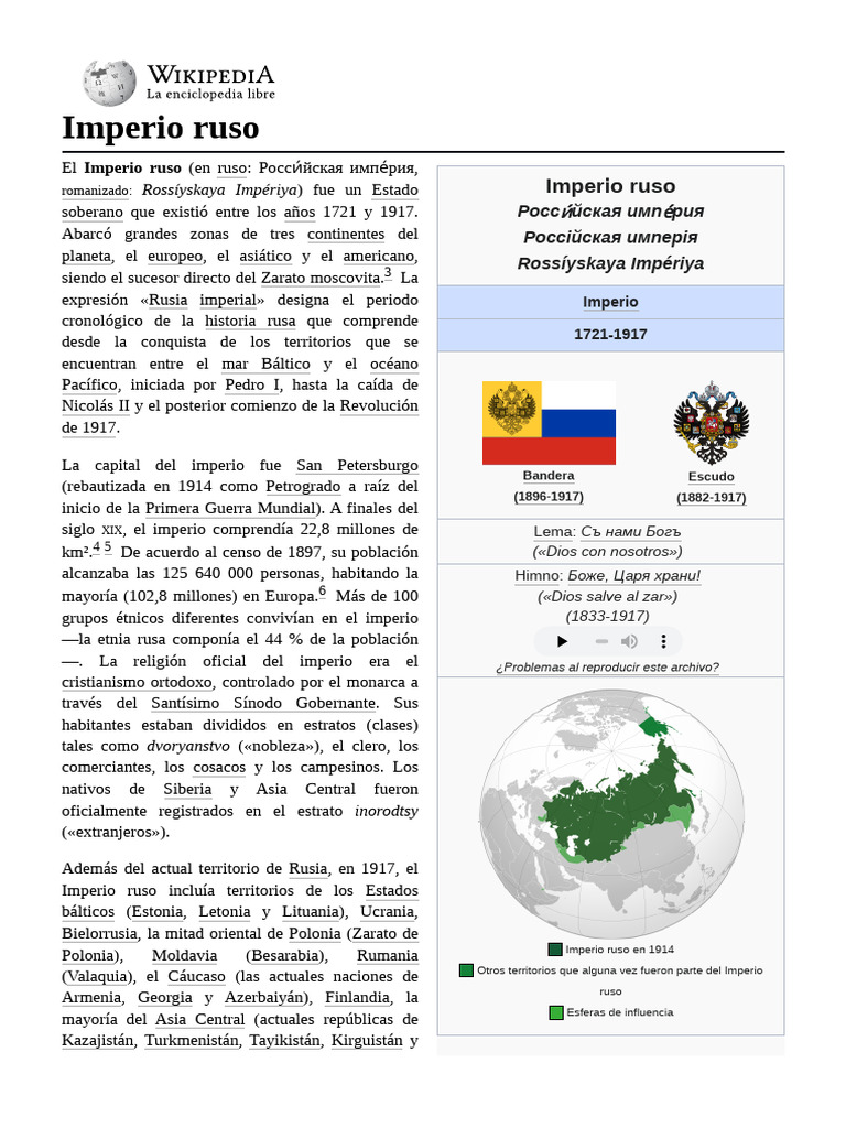 Imperio Ruso | PDF