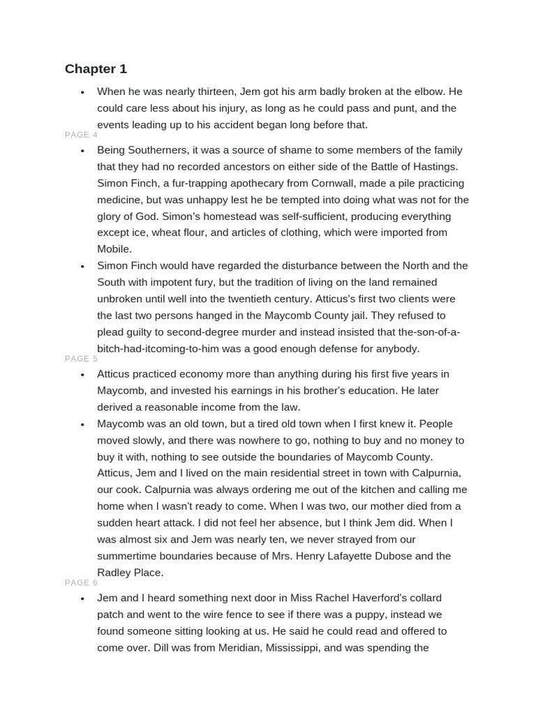 Chapter 1 and 2 Summary | PDF