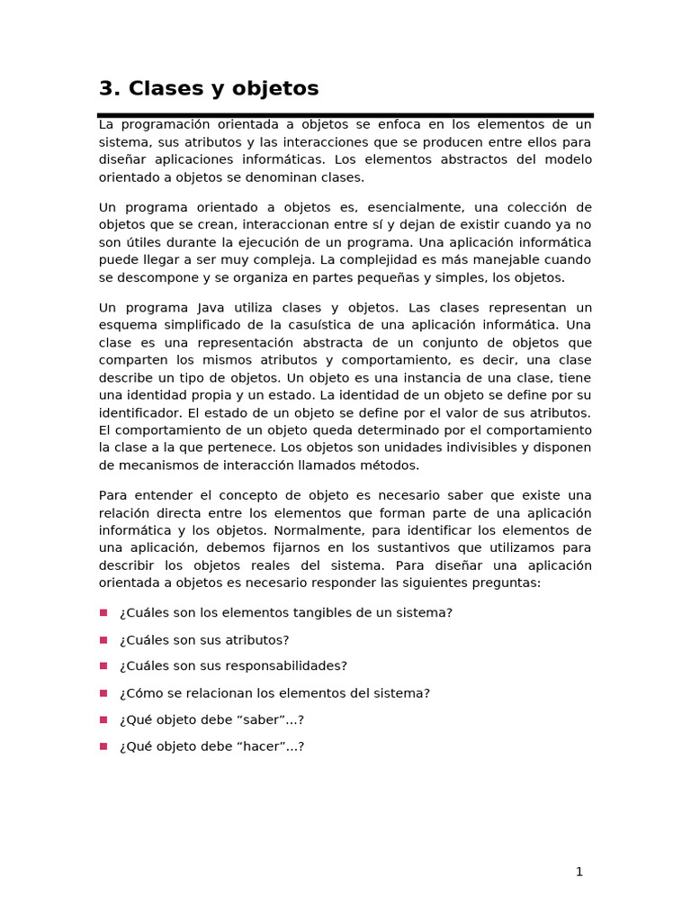 Clases Fundamentos Programacion | PDF