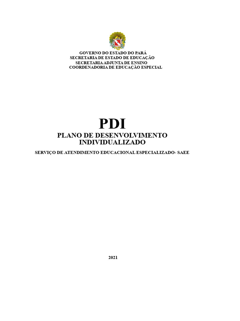 PDI atualizado | PDF