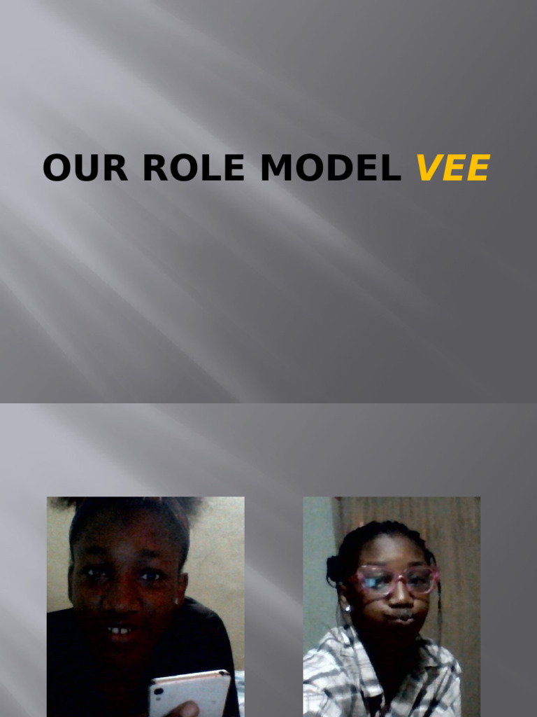 Our Role Model Vee | PDF