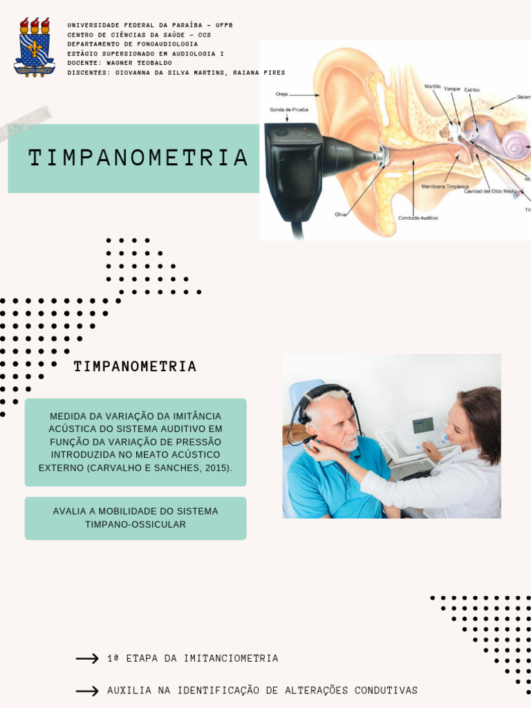 Seminário - Timpanometria | PDF