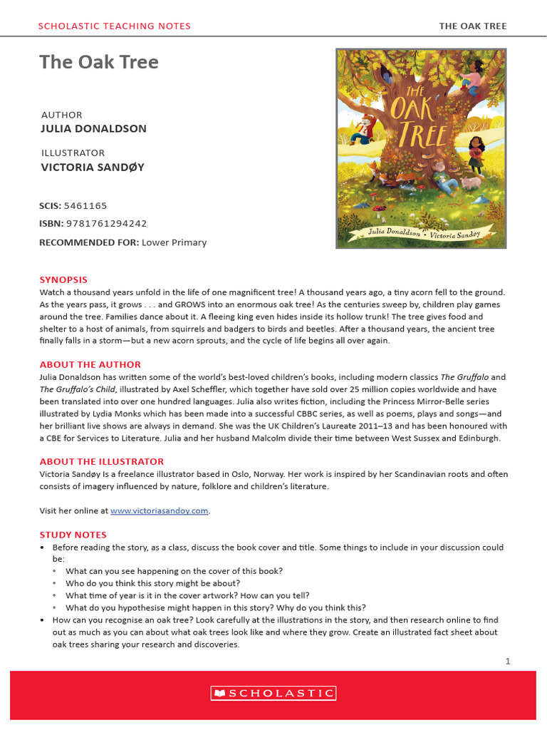 Oak tree summary | PDF