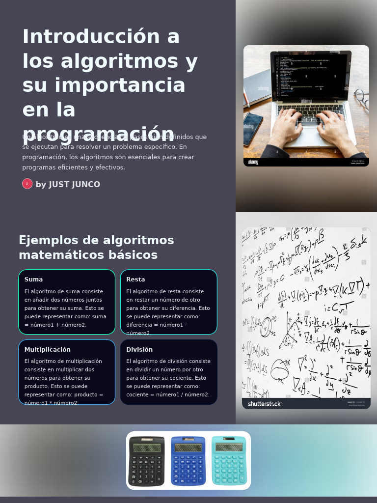 Introduccion A Los Algoritmos y Su Importancia en La Programacion | PDF