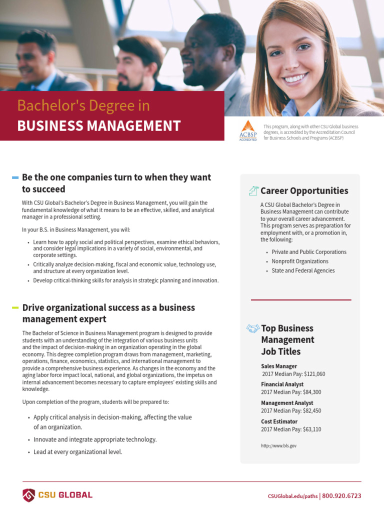 Bachelors_Business_Management_Program_Sheet | PDF