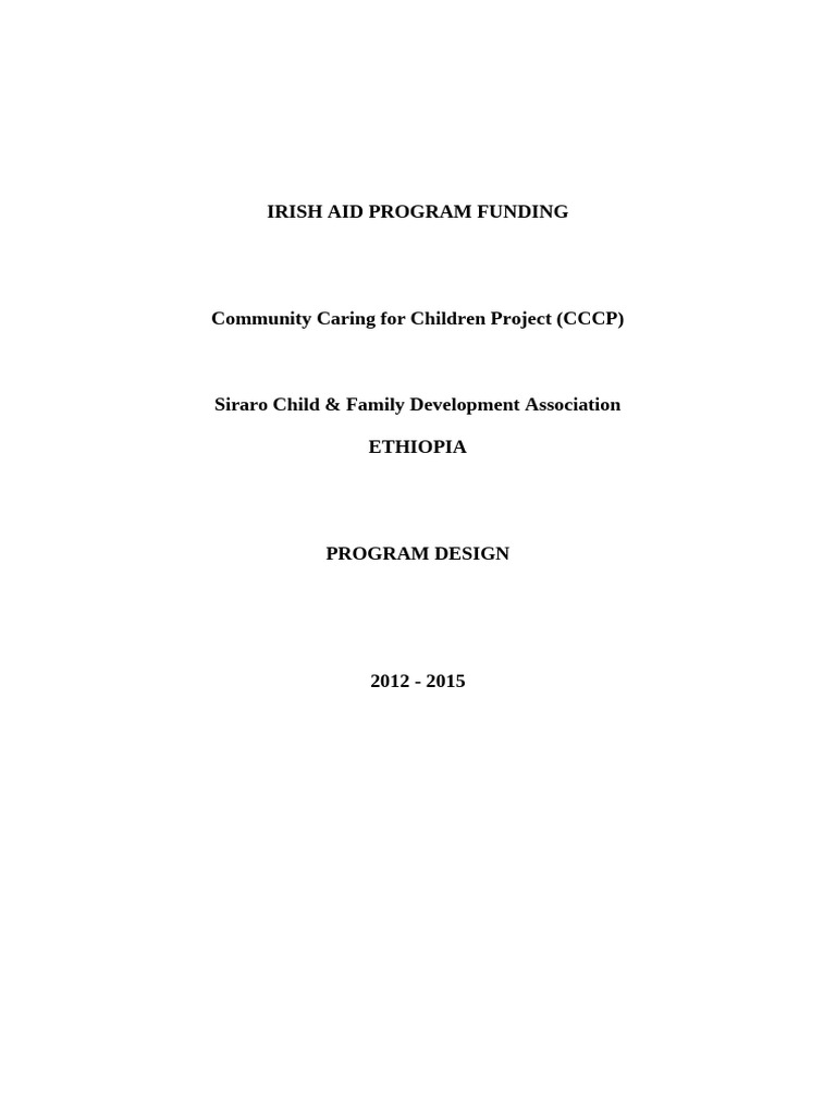 CF1-CCCP Project Proposal | PDF