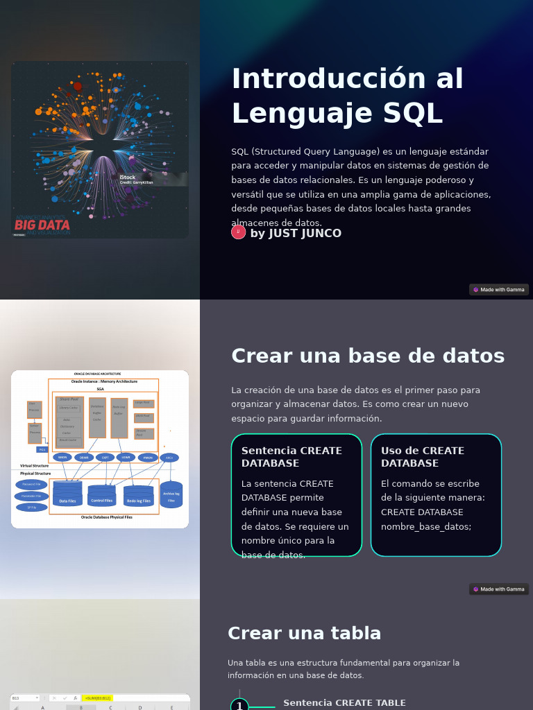Introduccion Al Lenguaje SQL | PDF