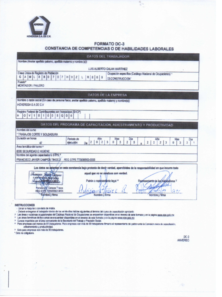DC3 L ALBERTO CS067 | PDF