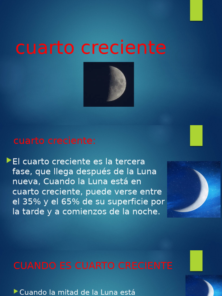 Cuarto Creciente TP | PDF