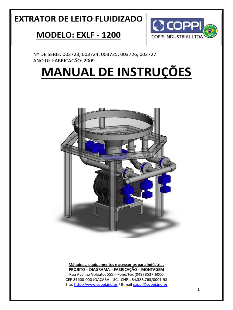 Extrator de Leito Fluidizado Mod. (Silos RT) | PDF