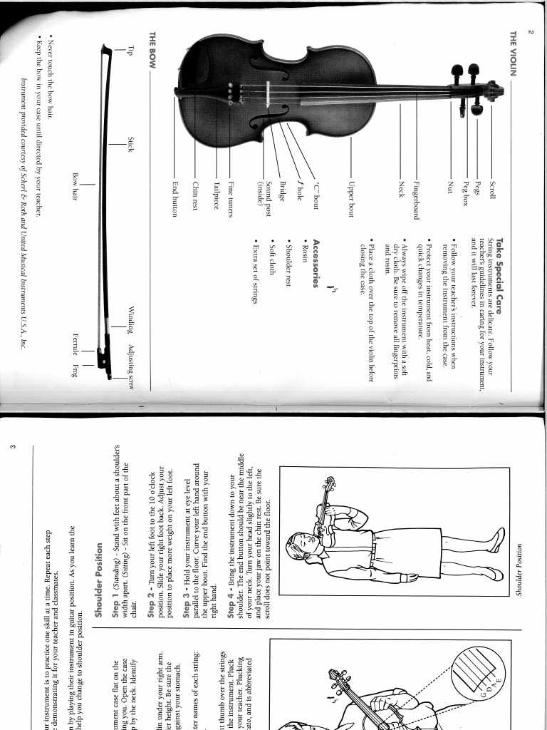 Essential Elements For Violin Book One | PDF