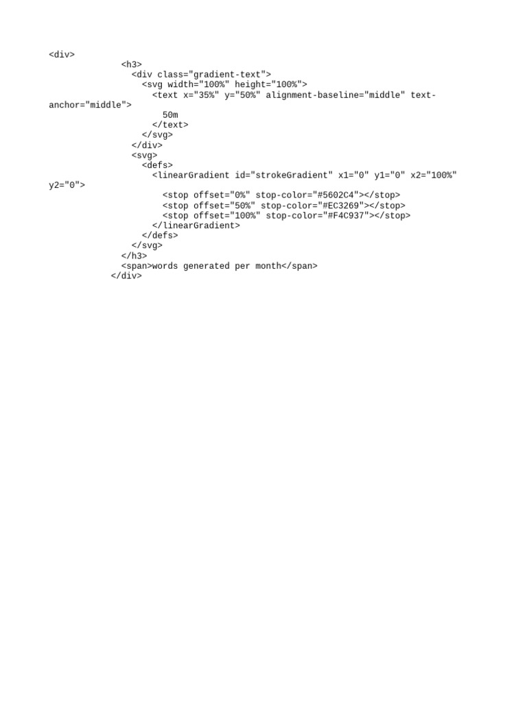 Cool Gradient HTML | PDF