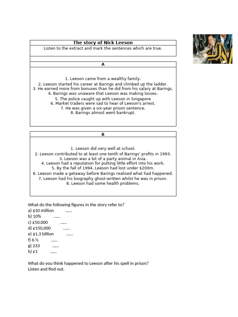 02 Nick Leeson Story | PDF