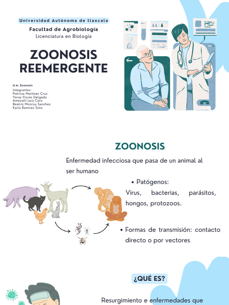 Zoonosis Reemergente: Riesgos y Prevención | PDF | Microbiology | Organisms