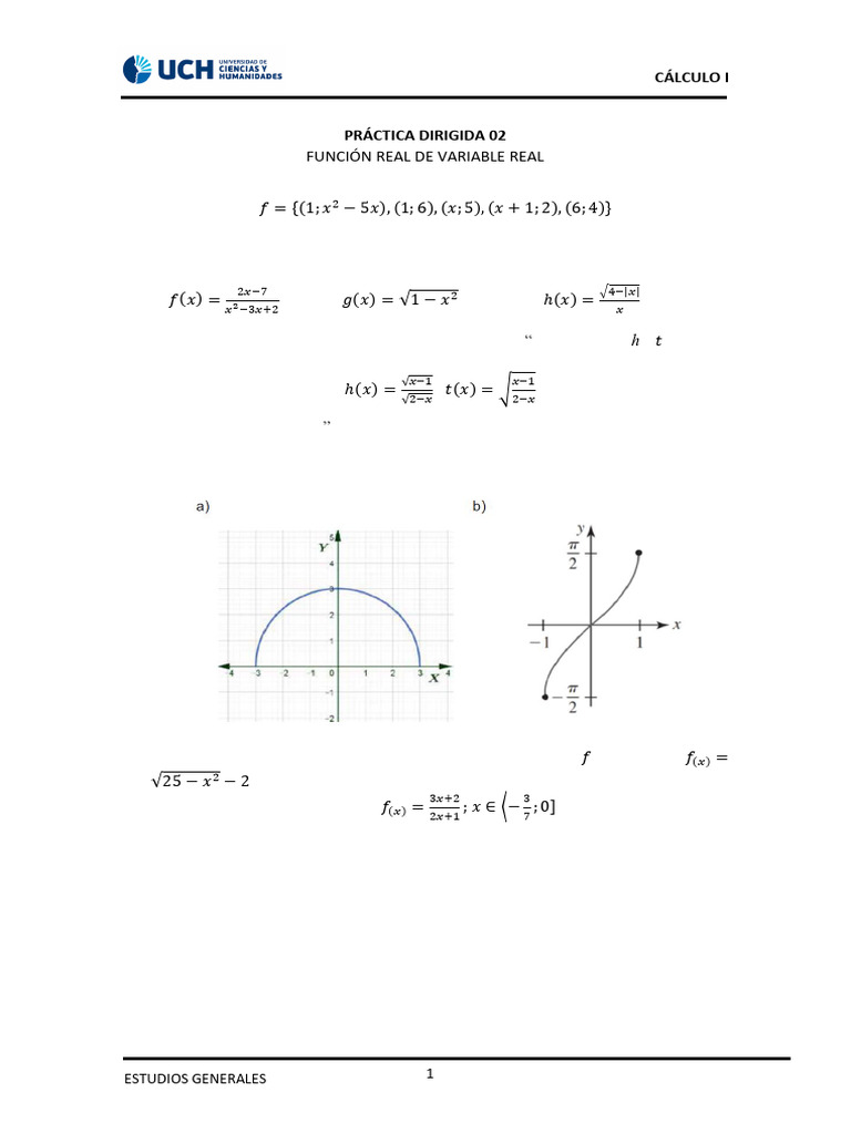PD2_Función real de variable real | PDF