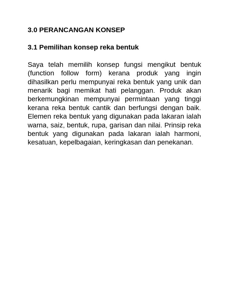 3.0 Lakaran | PDF