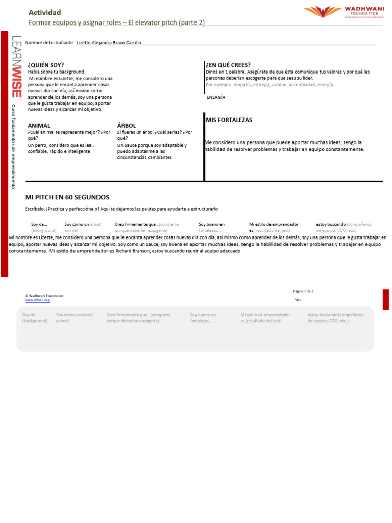 Formar Equipos y Asignar Roles - El Elevator Pitch (Parte 2) | PDF ...