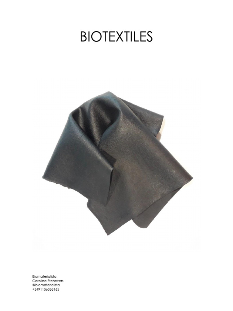 Recetario Biotextiles | PDF