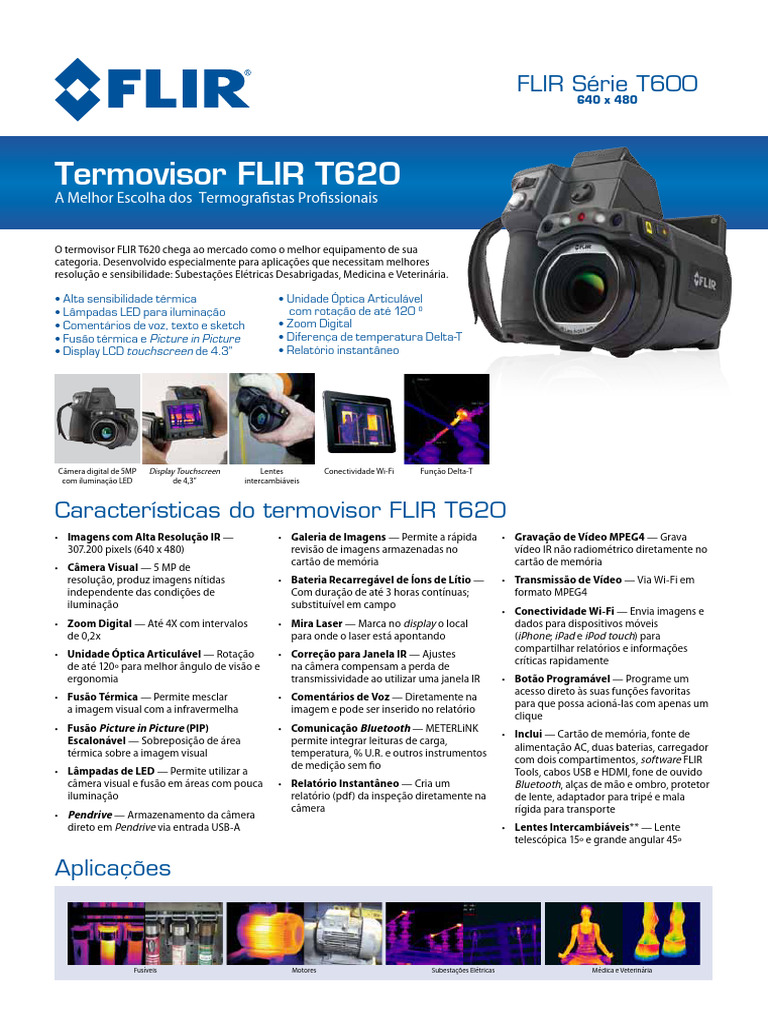 Catalogo Camera Flir T600 | PDF