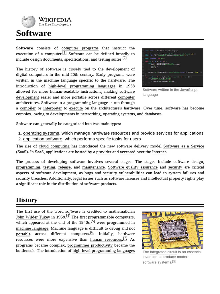Software | PDF
