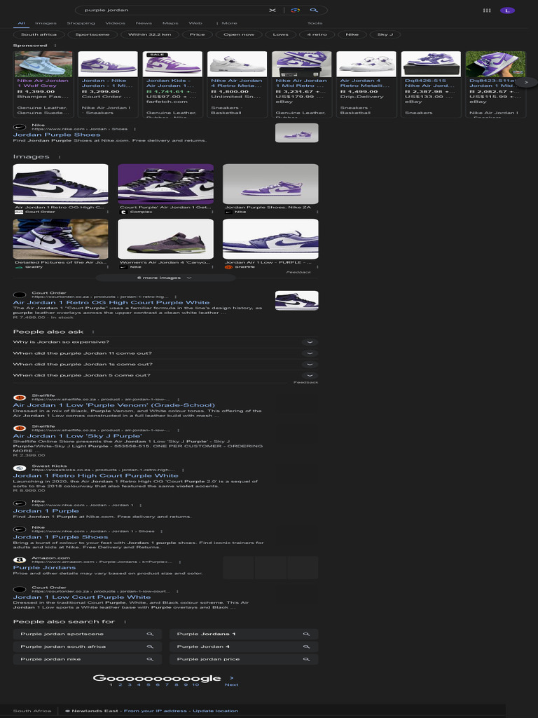 Purple Jordan - Google Search | PDF