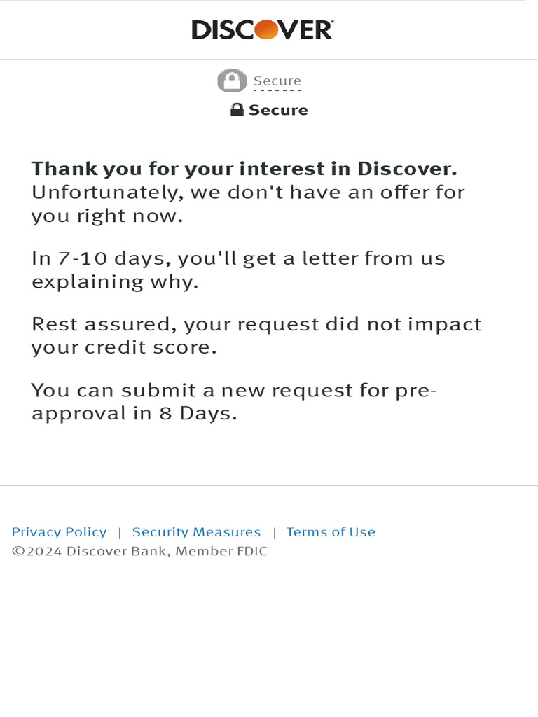 Discover Prequal Offers | PDF