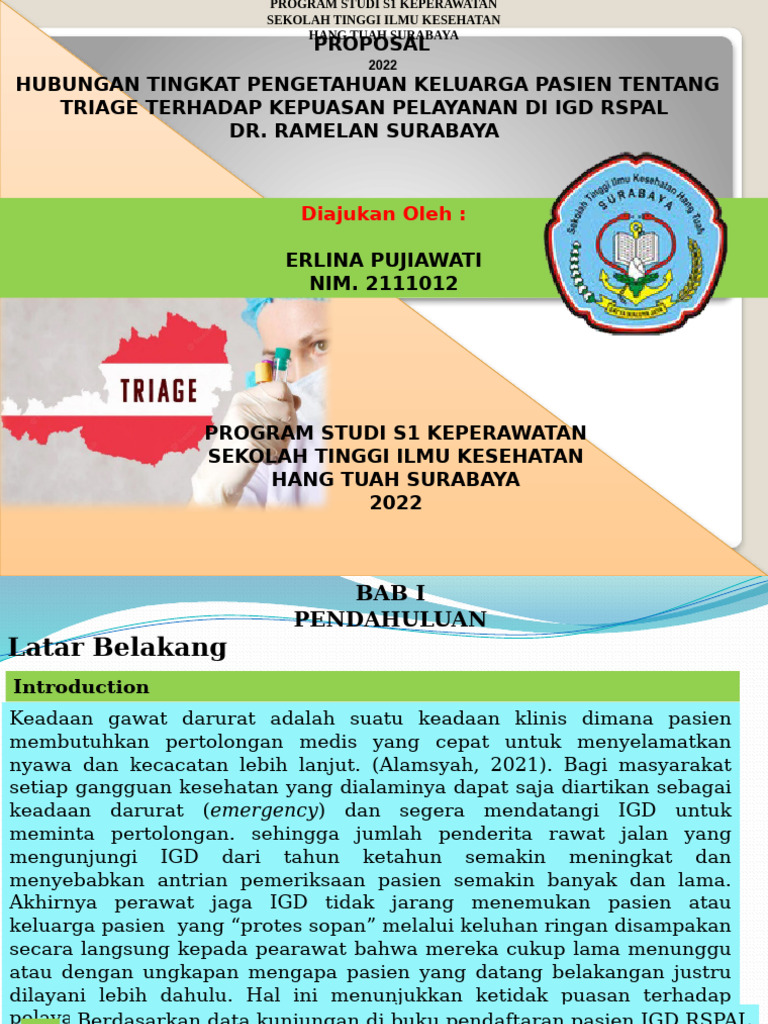 Presentasi Proposal | PDF