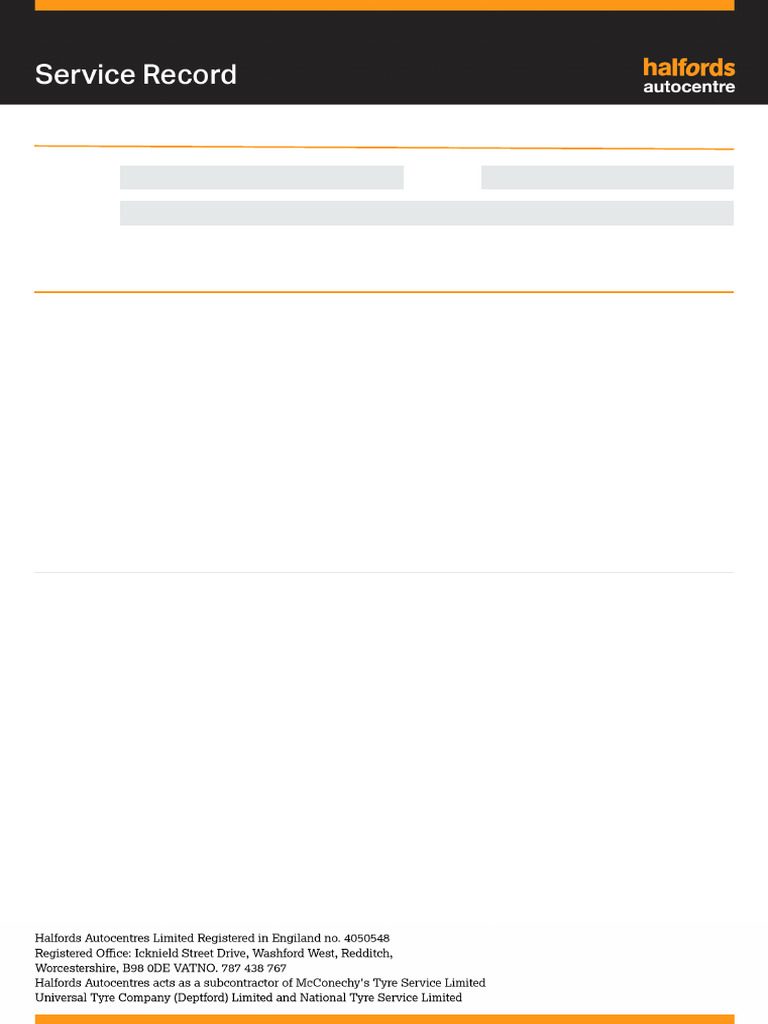 Digital Service Record | PDF