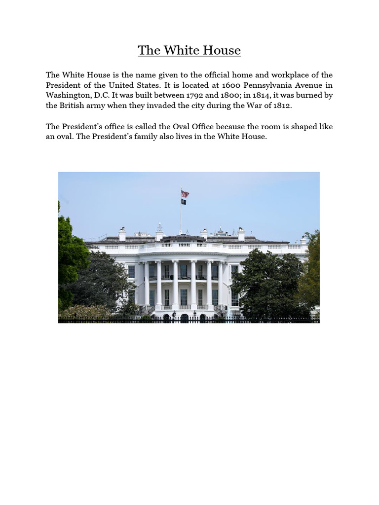 The White House | PDF