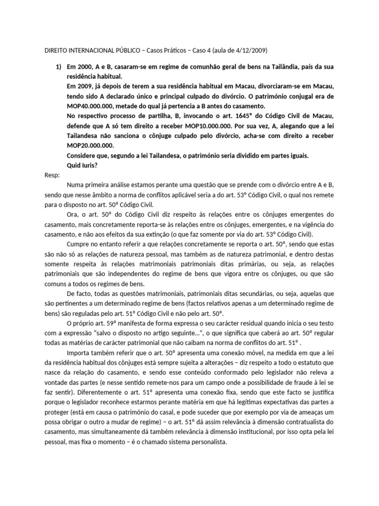 DIP II Caso IV | PDF