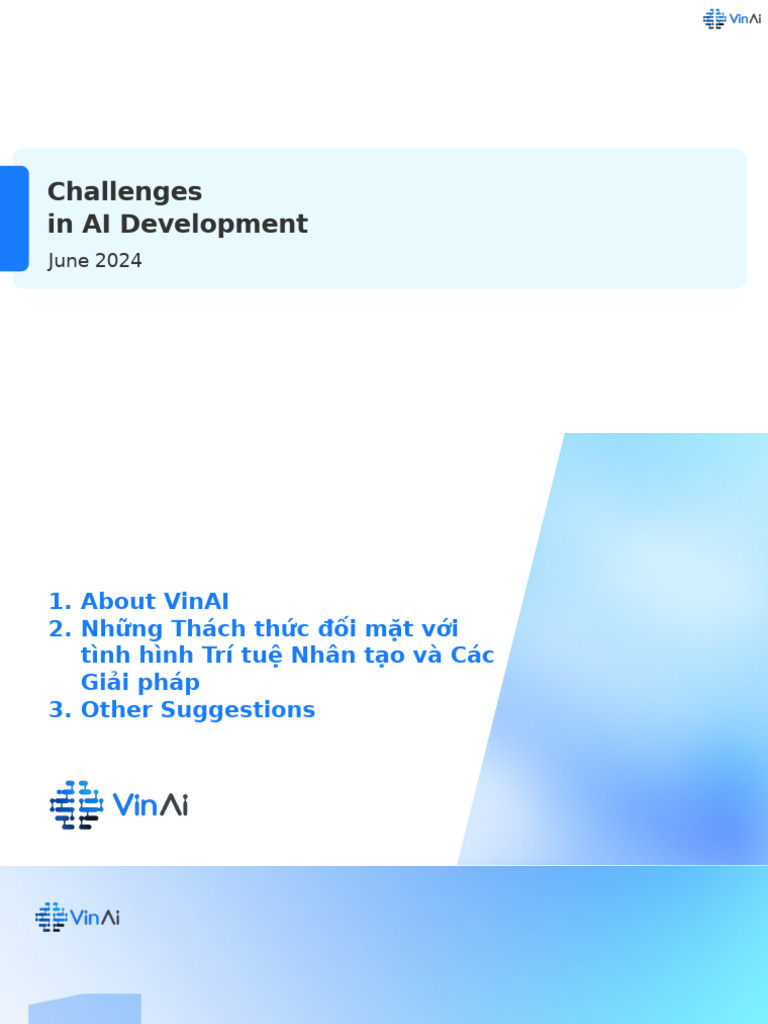 VinAI - Slides | PDF