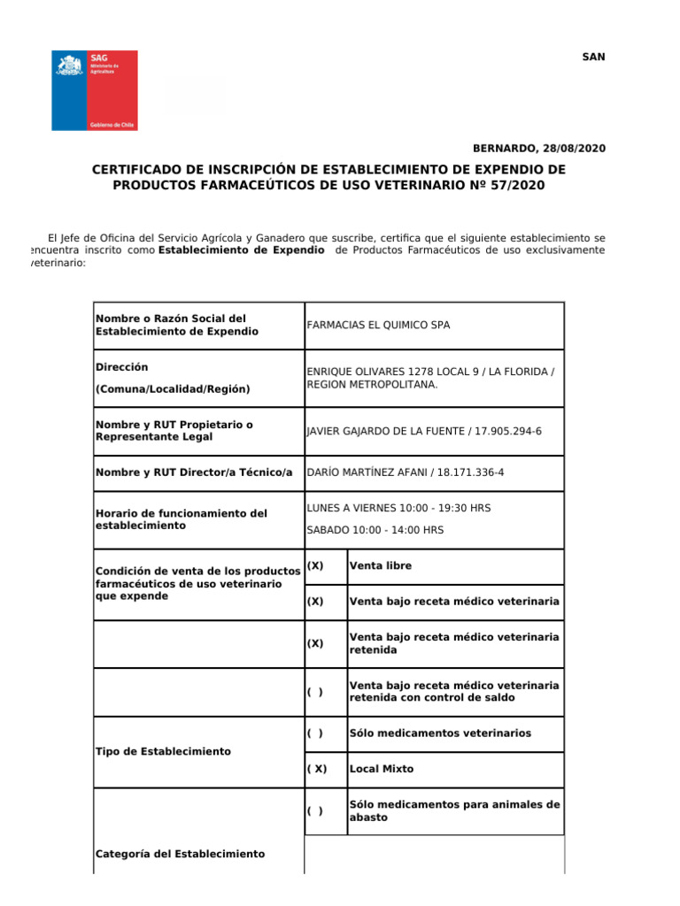 CERTIFICADO_SAG | PDF