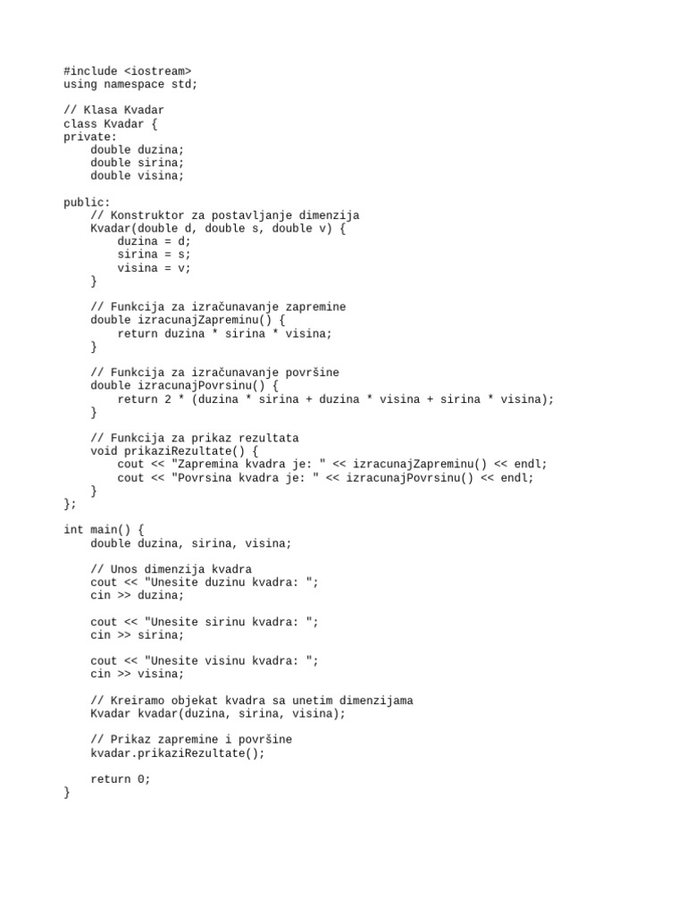 C Plus Plus Code | PDF