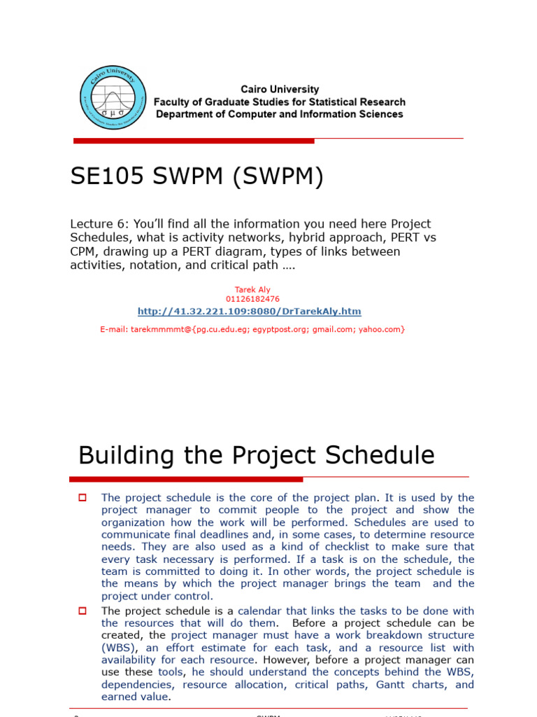 SWPM 6 | PDF