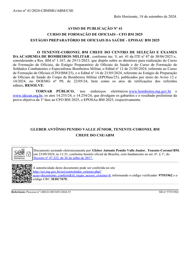 Prova Tipo C - Corpo de Bombeiros - Emergencista - Idecan 09-2024 | PDF