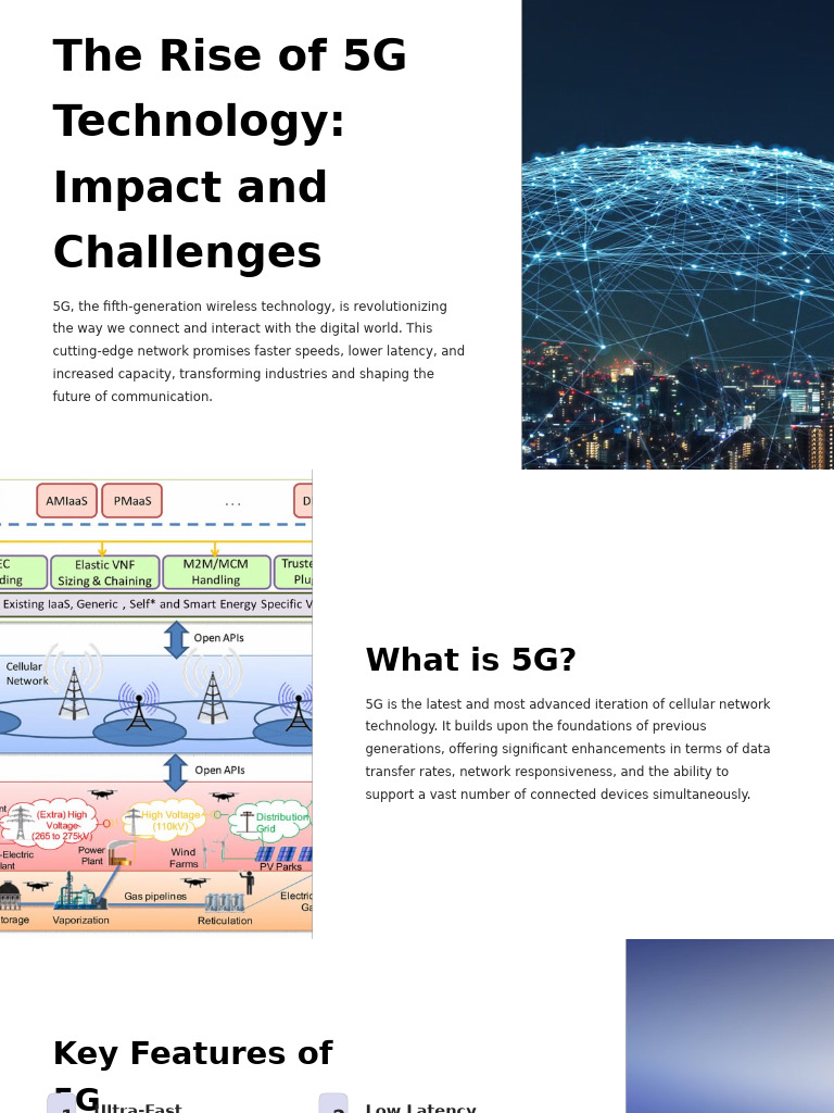 The Rise of 5G Technology Impact and Challenges | PDF