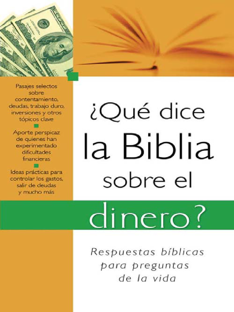 ¿Qué Dice La Biblia Sobre El Dinero. What The Bible Says About Money ... ¿Qué Dice La Biblia Sobre El Dinero. What The Bible Says About Money ...