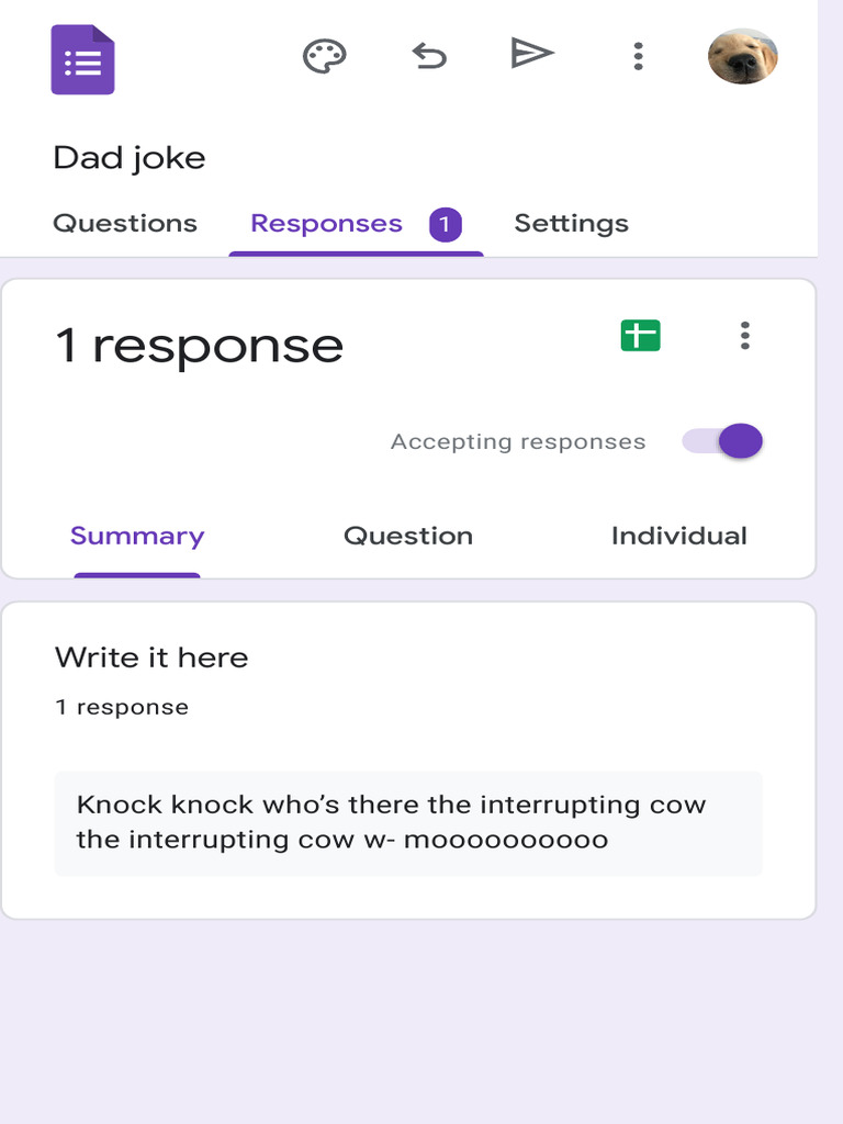 Dad Joke - Google Forms | PDF