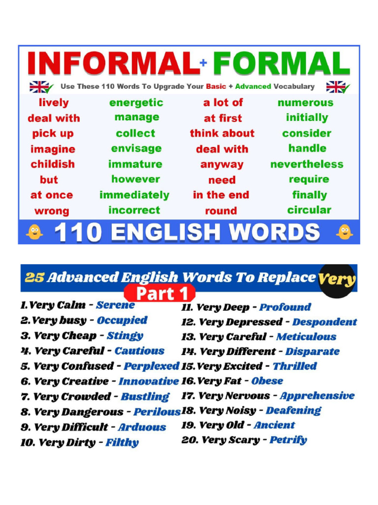 Advanced English | PDF