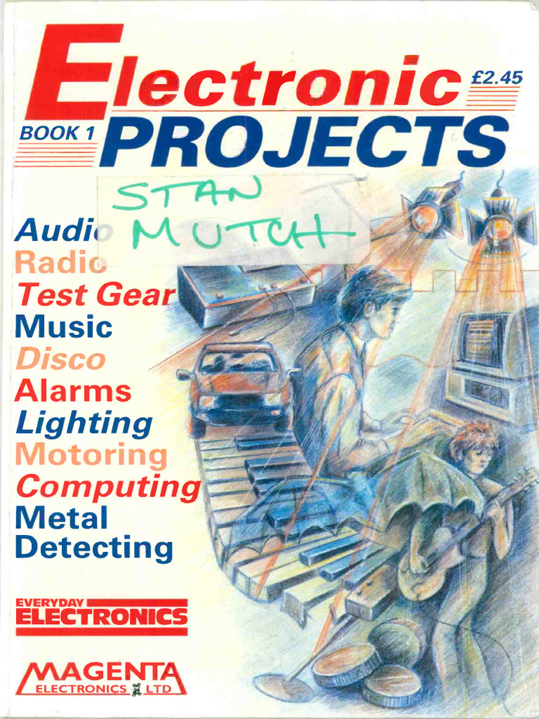Everyday Electronics Projeccts Book 1 1989 Megohmetro | PDF