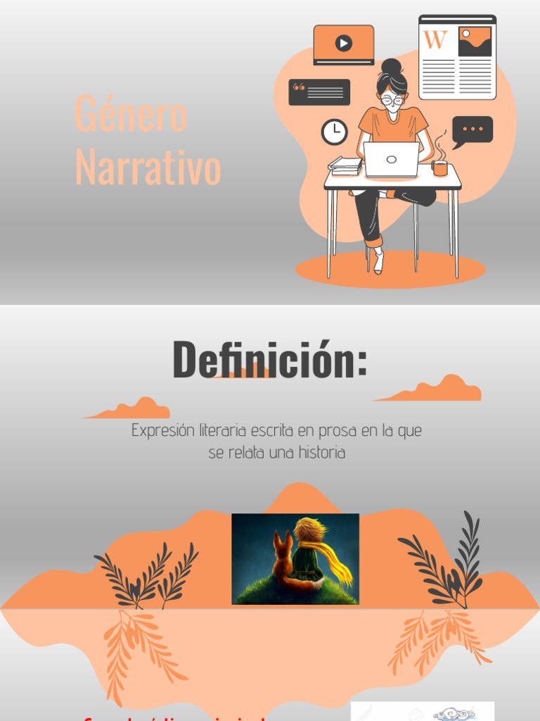 Genero Narrativo Segundo de Secundaria.pptx | PDF Genero Narrativo Segundo de Secundaria.pptx | PDF