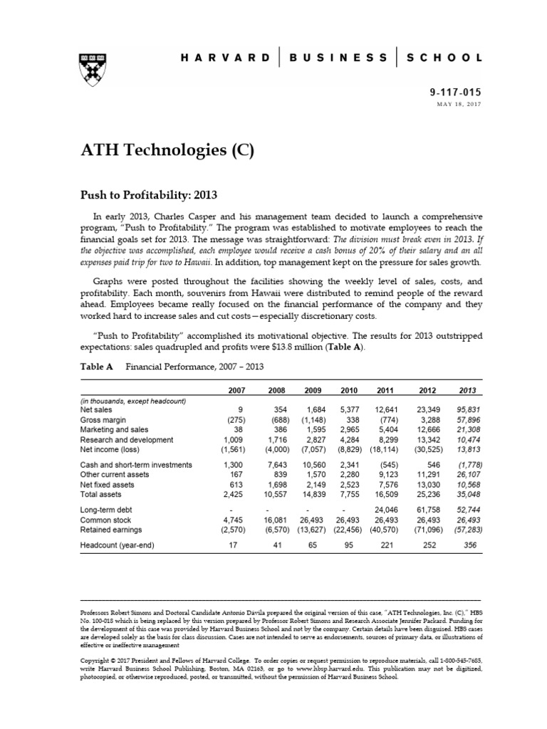 ATH Tech - C | PDF