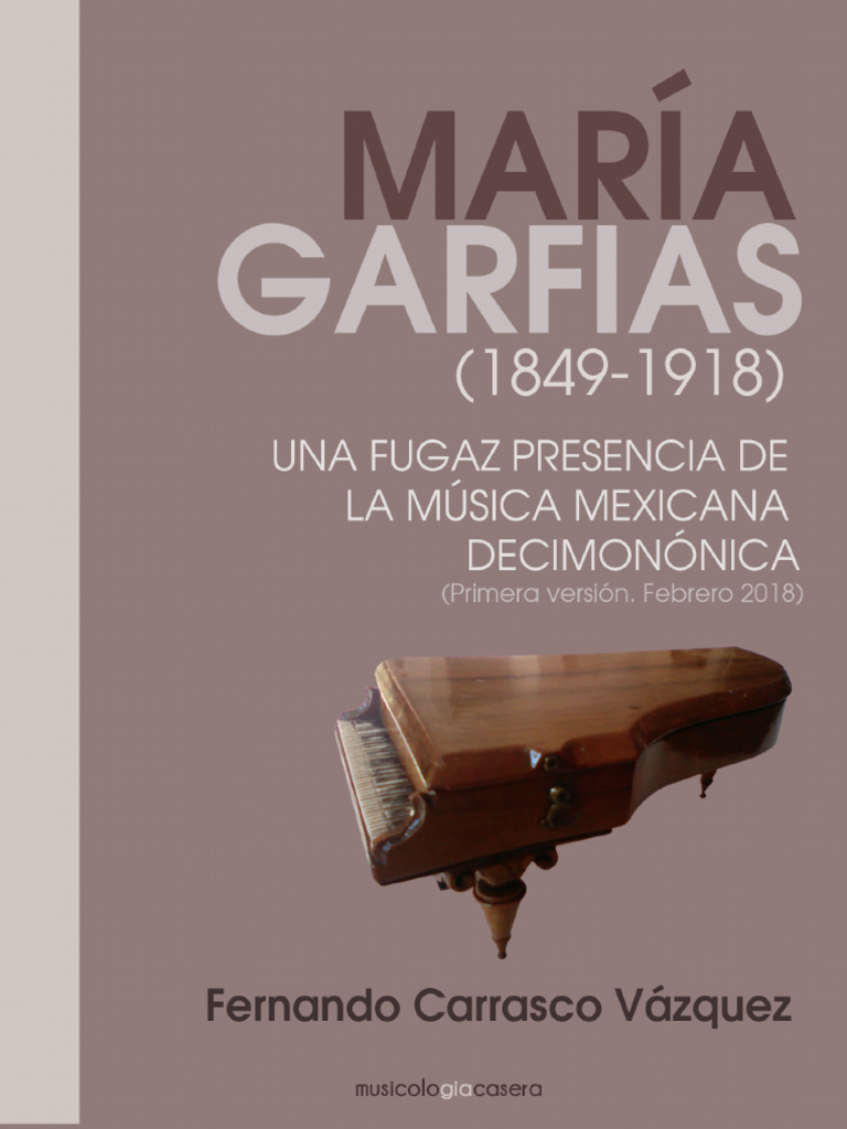 Maria Garfias 1849 1918 Una Fugaz Presen | PDF