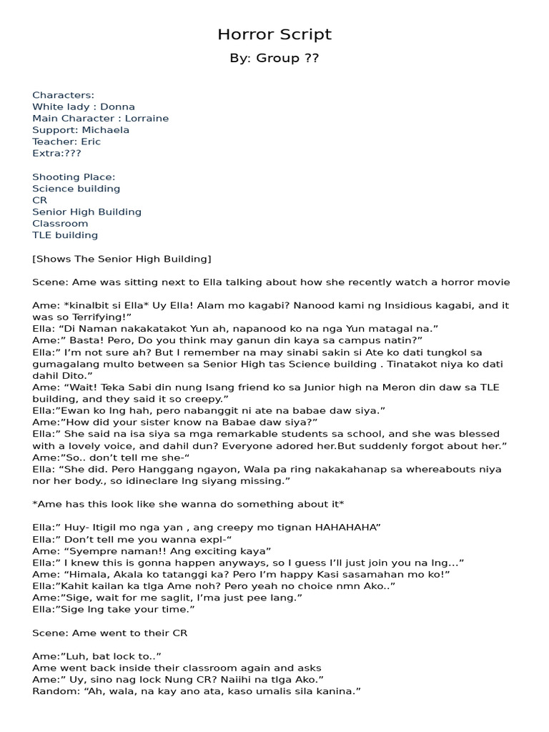 HORROR_SCRIPT_MELODY_ | PDF