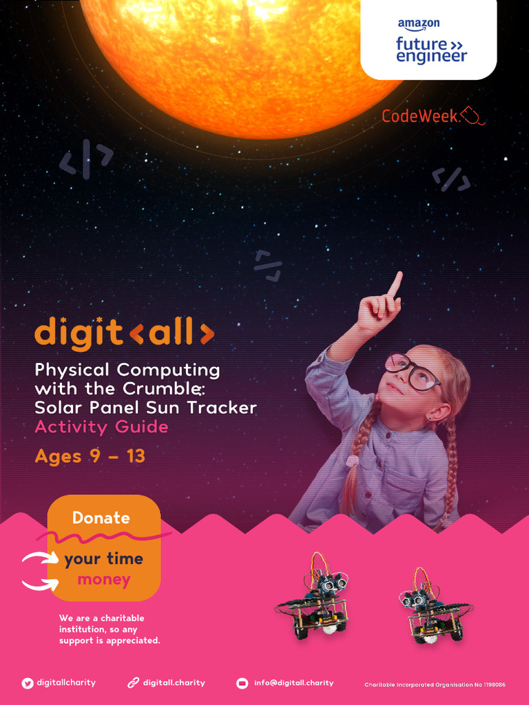 Physical Computing Solar Panel Sun Tracker Activity Plan | PDF