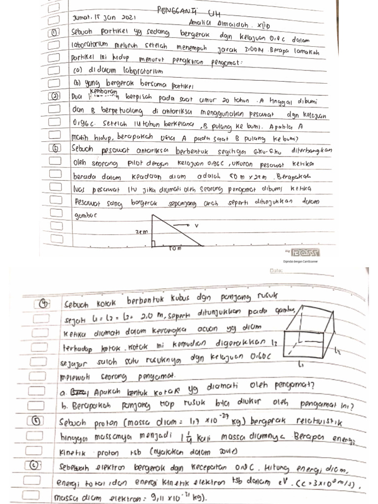 Amalia Almaidah - XII D (Tugas Pengganti UH Bab 1) | PDF