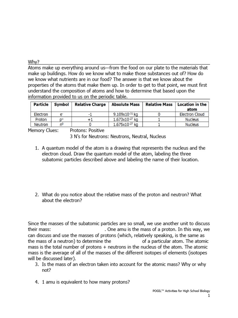 Chapter 2 - Intro To Chemistry | PDF